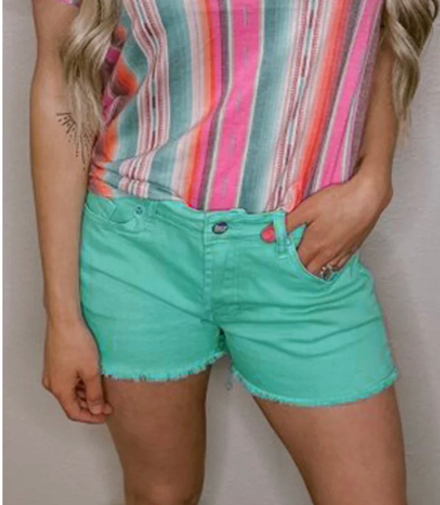 Turquoise Shorts